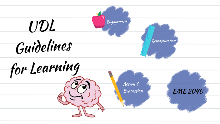 UDL Guidelines for Learning by Sydni Armstrong on Prezi