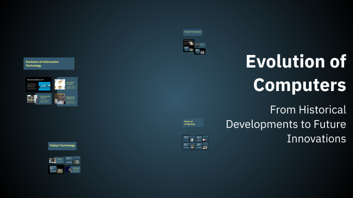 Evolution of Computers by david fratila on Prezi
