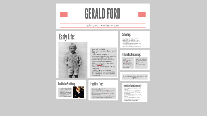 GERALD FORD by avery kidd on Prezi