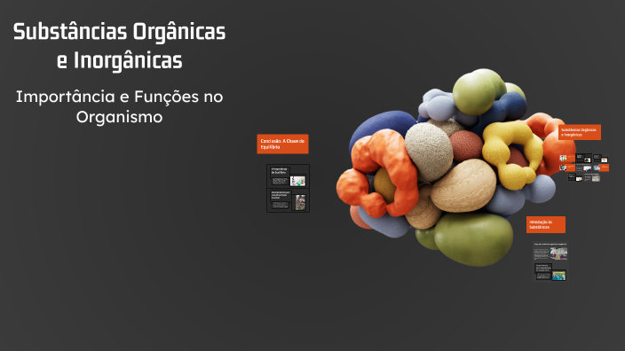 Substâncias Orgânicas e Inorgânicas by Geyson Whanderson on Prezi