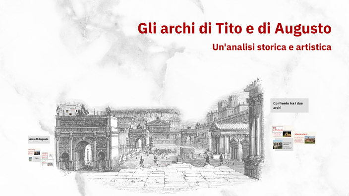 Gli archi di Tito e di Augusto by Ascanio on Prezi