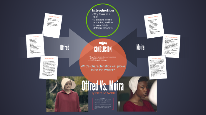 Moira Vs. Offred by Natalie Noble on Prezi