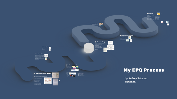 Navigating the EPQ Journey by Audrey Newman on Prezi