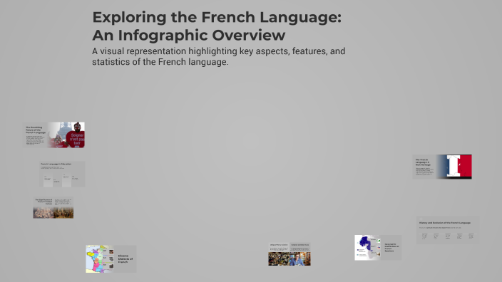 Exploring the French Language: An Infographic Overview by Chanelle Van ...