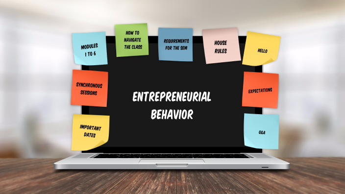 Entrep Behavior, Session 1 - Tutorial by Katrina Frances Cruz on Prezi
