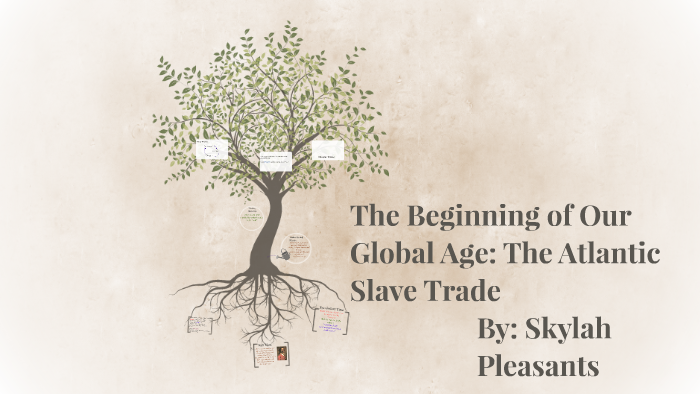 The Beginning of Our Global Age: The Atlantic Slave Trade by skylah ...