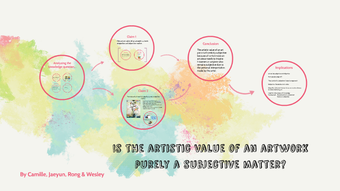Is the artistic value purely a subjective matter? by Rong Huang on Prezi