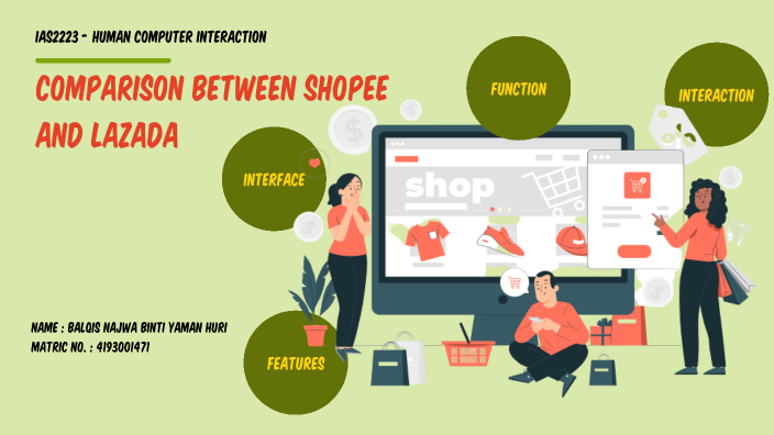 Shopee VS Lazada by Balqis Najwa on Prezi