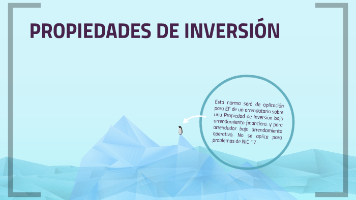PROPIEDADES DE INVERSIÓN by on Prezi