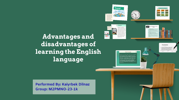 Advantages and disadvantages of learning the English language by ...
