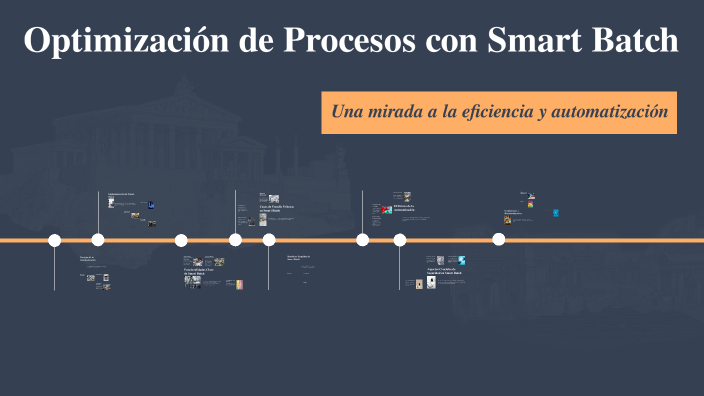 Optimización de Procesos con Smart Batch by Ernesto Cuesta on Prezi