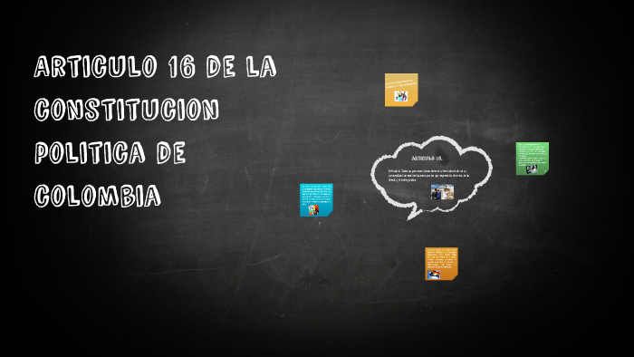 Articulo 16 de la constitución política de Colombia by jaqueline yuly ...