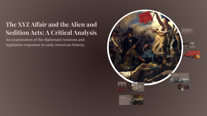 The XYZ Affair and the Alien and Sedition Acts: A Critical Analysis by ...