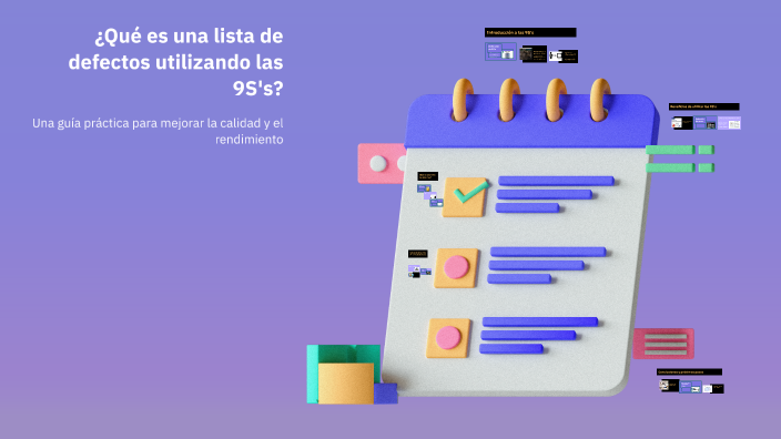 ¿Qué es una lista de defectos utilizando las 9S's? by Edsón Sánchez on ...