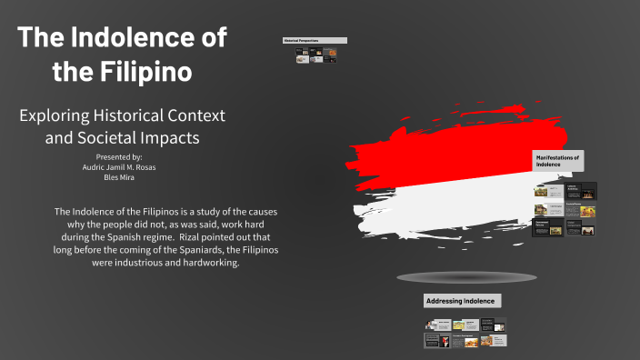 The Indolence of the Filipino by xXDragon FireXx on Prezi