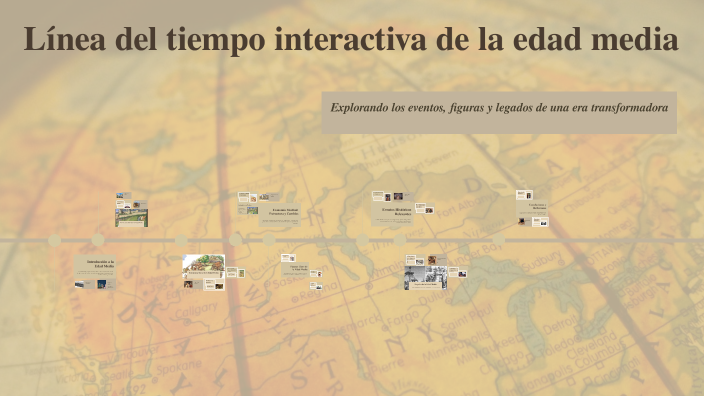 Línea del tiempo interactiva de la Edad Media by Angel Navarro on Prezi