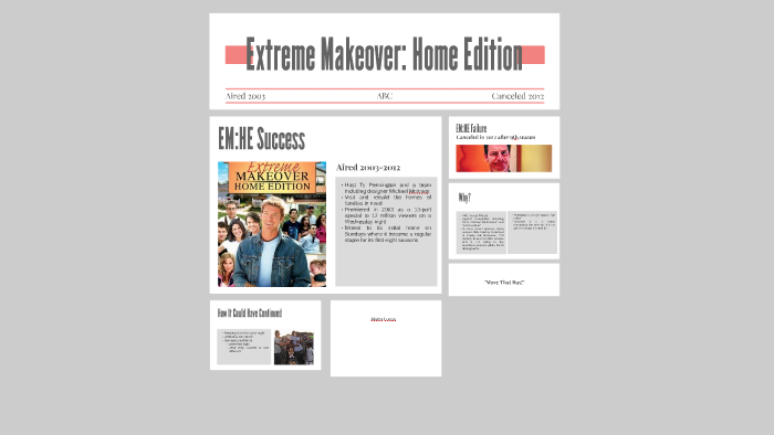 Extreme Makeover: Home Edition by alaina longo on Prezi