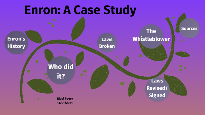 Enron: The Largest Accounting Scandal in US History by Savannah Peery ...