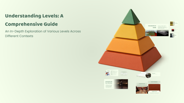 Understanding Levels: A Comprehensive Guide by Yarelie Camarena on Prezi