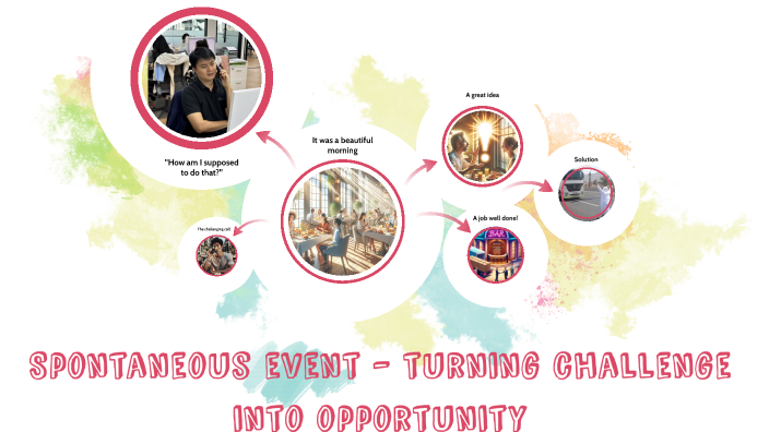 Spontaneous Event - turning challenge to opportunty by Jimmy Jensen on ...