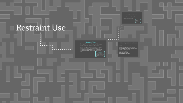 Restraint Use by TIm DeGrasse