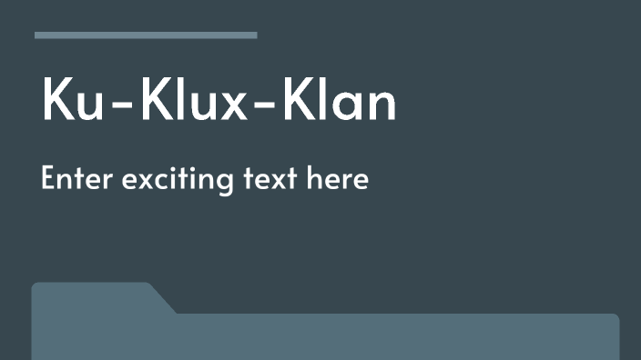 Ku-Klux-Klan by Leon Maruska on Prezi