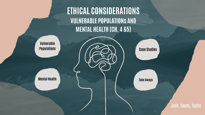 Ethical Considerations For Vulnerable And Mentally Ill Populations By