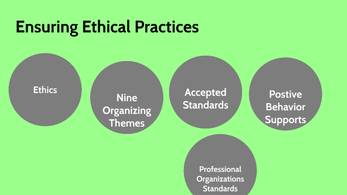 Ensuring Ethical Practices by alexis gay on Prezi