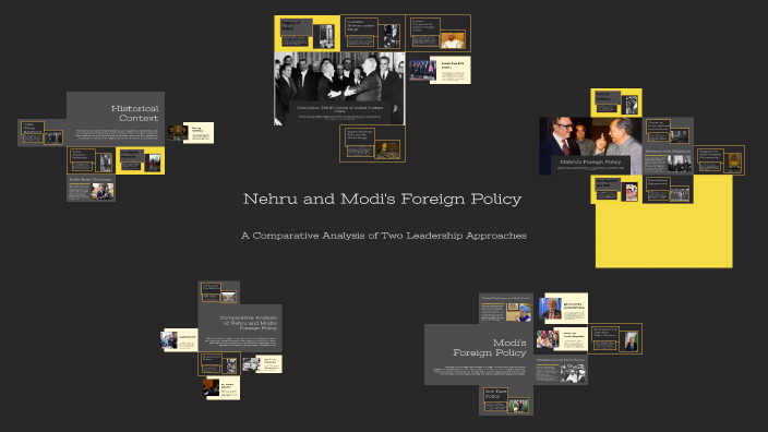 Nehru and Modi's Foreign Policy by Anuj Pawar on Prezi