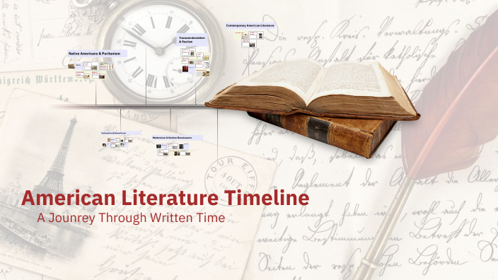 American Literature Timeline by Veronica Chaille on Prezi