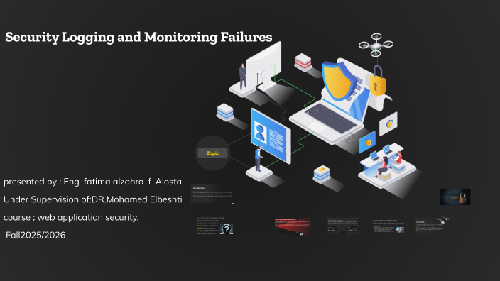 Security Logging and Monitoring Failures by fatima falosta on Prezi