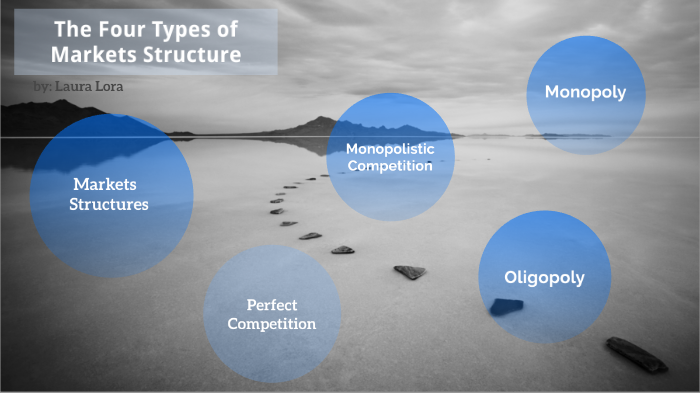 The Four Types of Markets Structures by Laura Gabriela Lora