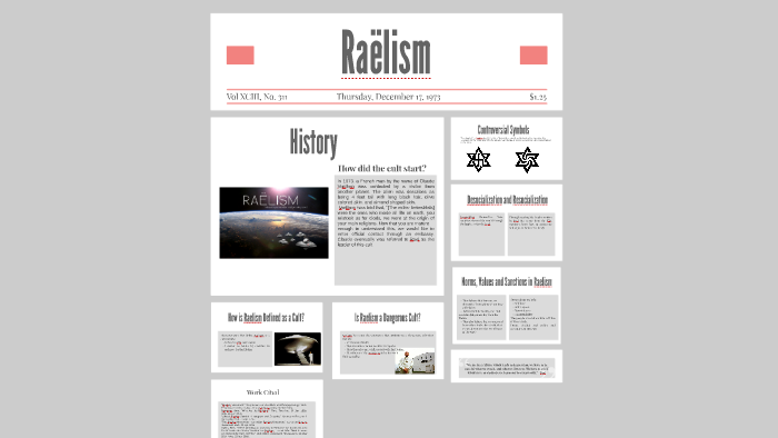 Raelism Cult by on Prezi
