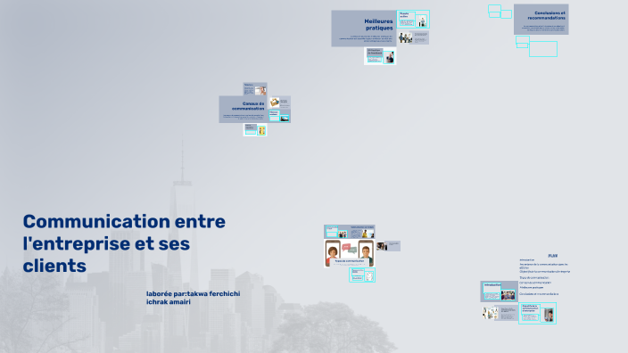 Communication entre l'entreprise et ses clients by takwa ferchichi on Prezi