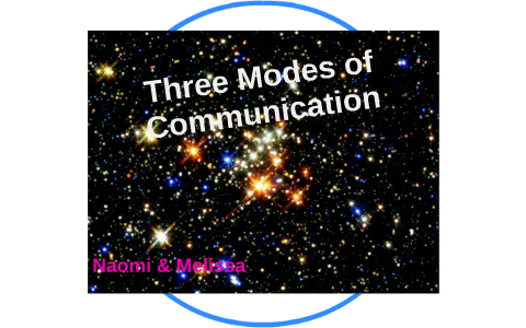 Three Modes of Communication by Naomi Davis on Prezi