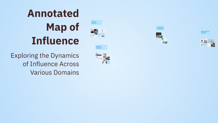 An Annotated Map of Influence by sofia salese on Prezi
