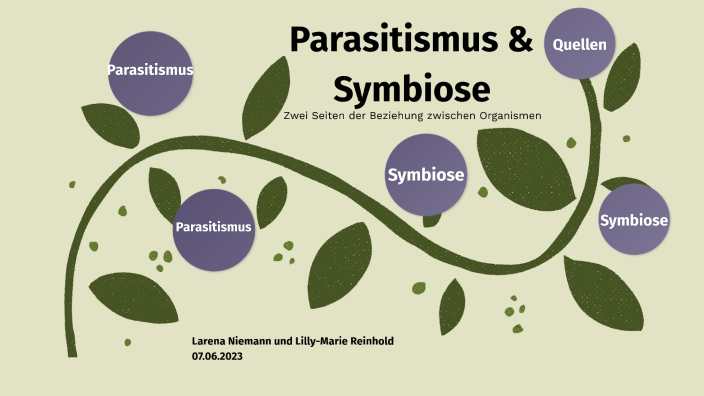 Parasitismus und Symbiose by Lilly-Marie Reinhold on Prezi