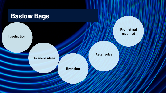 baslow bag by harvey guinnane on Prezi