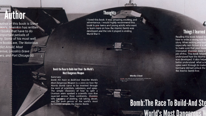 Bomb:The Race To Build-And Steal-The World's Most Dangerous by Karena ...