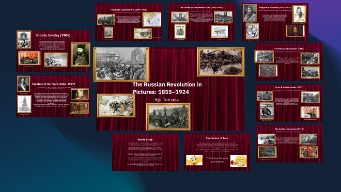 The Russian Revolution in Pictures: 1855–1924 by Tomasz Kapusniak on Prezi