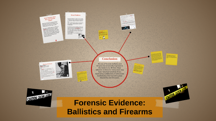 Forensic Evidence: Ballistics and Firearms by Mr. Buckley