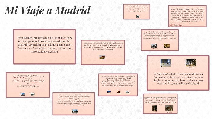 Mi Viaje a Madrid by Alladeen you know on Prezi