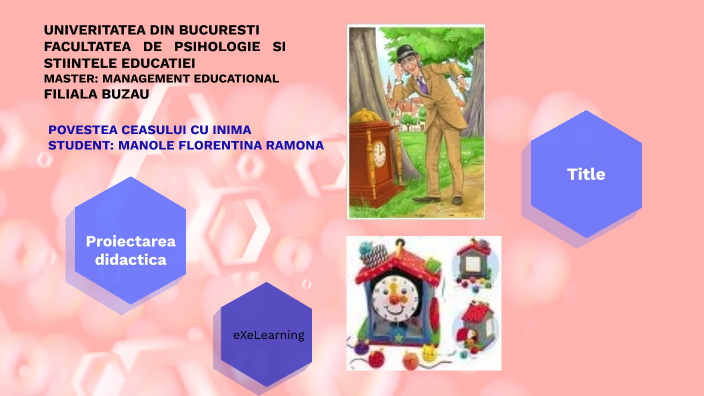 Proiect didactic ,, Povestea ceasului cu inima,, by MANOLE FLORENTINA ...