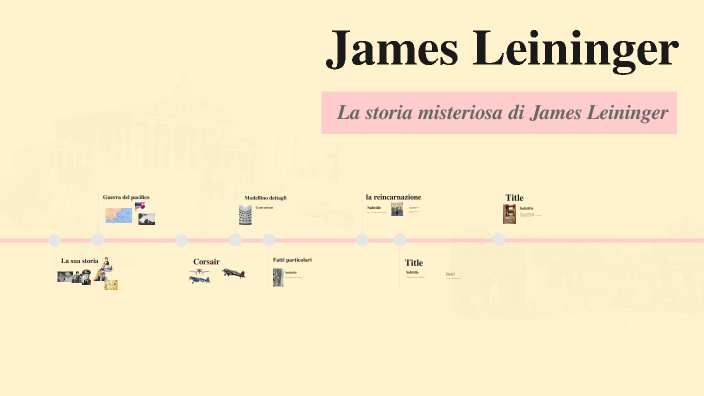 James Leininger by lina tomasetti on Prezi