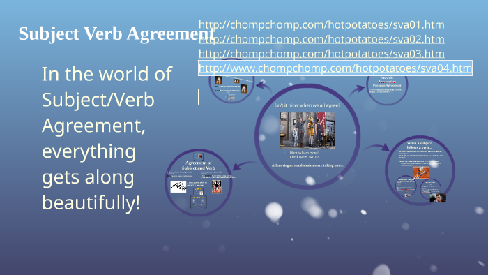 Subject Verb Agreement by Julie Goler on Prezi