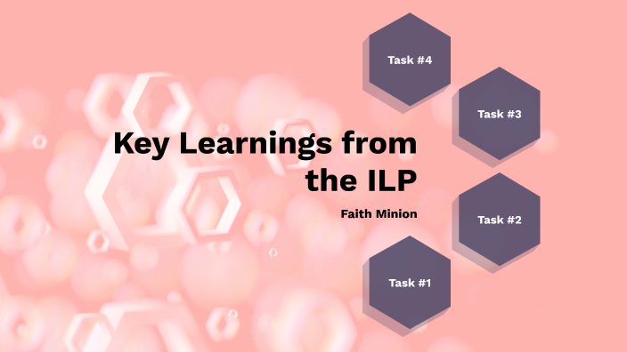 ILP Learnings by Faith Minion on Prezi