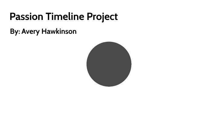 Passion Timeline Project by Avery Hawkinson on Prezi