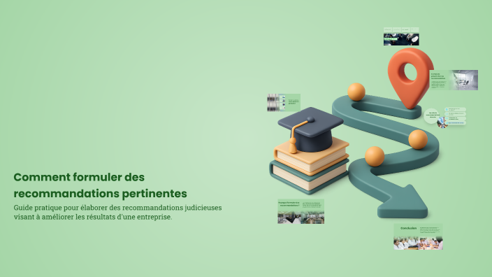Comment formuler des recommandations pertinentes by Emna Ferchichi on Prezi