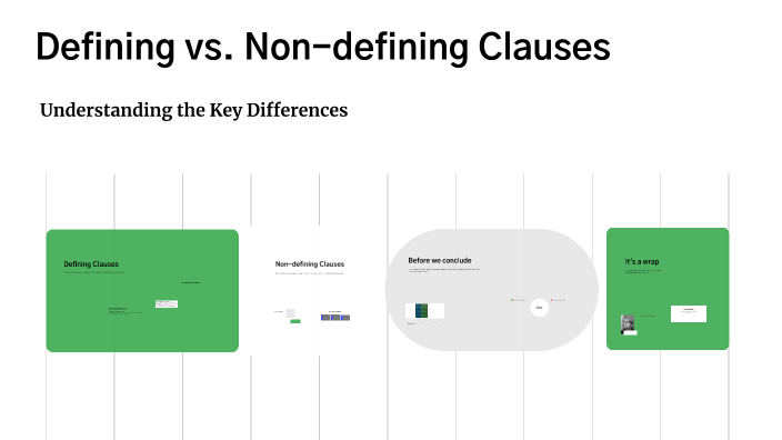 Defining vs. Non-defining Clauses by Serino Paul on Prezi