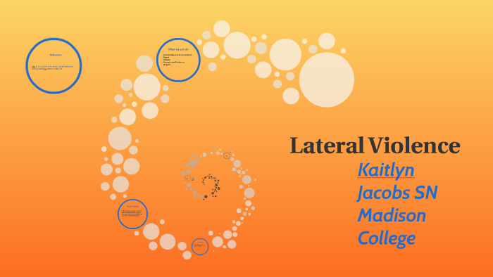 Lateral Violence by Kaitlyn Jacobs on Prezi